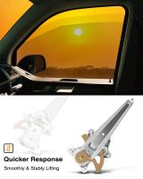 China Rear Passenger Power Window Regulator without Motor for Toyota Camry Lexus RX330 for sale