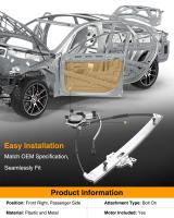 China Front Passenger Power Window Motor & Regulator Assembly for Mazda Tribute 2001-2006 for sale