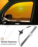 China Rear Passenger Power Window Regulator without Motor for Mazda 2 2011-2014 for sale