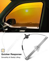 China Front Passenger Power Window Regulator without Motor for Mazda 2 Hatchback 11-14 for sale