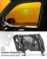 China Front Passenger Power Window Regulator without Motor for VW MK6 Golf 2010-2013 for sale