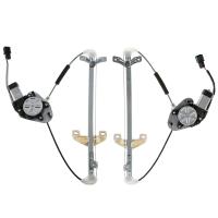China 2x Rear Power Window Regulator with Motor for Honda Accord 2003-2007 4-Door for sale