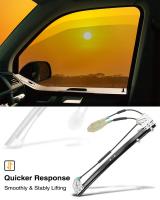 China Rear Passenger Power Window Regulator without Motor for BMW 528i 540 E39 97-99 for sale