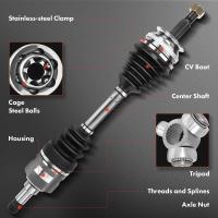 China Front Driver CV Axle Shaft + Hub Bearing for Nissan Altima 2013-2018 2.5L for sale