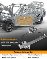 China Front Passenger Power Window Motor & Regulator Assembly for Nissan Pathfinder 96-00 for sale