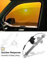China Rear Driver Power Window Motor & Regulator Assembly for Kia Rio 5 Hyundai Accent for sale