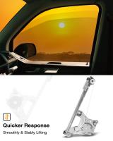 China Rear Passenger Power Window Regulator without Motor for Audi A6 S4 100 Quattro for sale