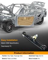 China Rear Passenger Power Window Regulator without Motor for Mercedes-Benz C240 C320 for sale
