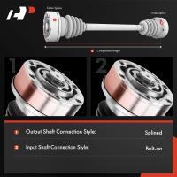 China Rear Driver or Passenger CV Axle Shaft Assembly for BMW X5 2001-2006 3.0L 4.6L for sale