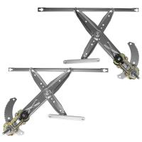 China 2x Front Manual Window Regulator for Honda Civic 1996-2000 2 Door Only for sale