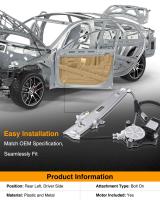 China Rear Driver Power Window Motor & Regulator Assembly for Ford Escape Mariner Tribute for sale