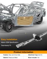 China Rear Driver Window Motor & Regulator Assembly for Mercedes Benz W163 ML320 ML55 AMG for sale