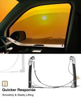 China Front Driver Power Window Regulator without Motor for Mini Cooper R52 R53 05-08 for sale