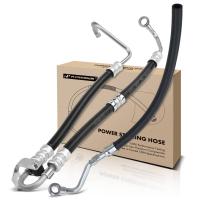 China 2x Power Steering Pressure & Return Line Hose Assembly for BMW Z3 2001-2002 3.2L for sale