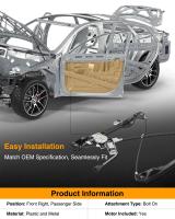 China Front Passenger Power Window Motor & Regulator Assembly for Ford Focus 2008-2011 for sale