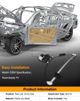 China Rear Driver Power Window Motor & Regulator Assembly for Mazda CX-7 CX7 2007-2012 for sale