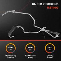 China Power Steering Return Line Hose Assembly for Hyundai Santa Fe 2003-2006 3.5L for sale