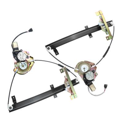 China 2x Front Power Window Regulator with Motor for Honda Passport Isuzu Rodeo 94-97 for sale