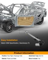 China Rear Passenger Power Window Motor & Regulator Assembly for Honda Fit 2009-2014 for sale