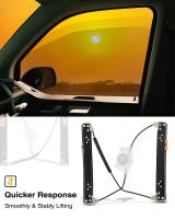 China Rear Passenger Power Window Regulator without Motor for VW Touareg 2004-2010 for sale
