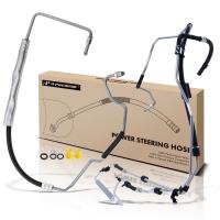China 2x Power Steering Pressure & Return Line Hose Assembly for Buick Allure Pontiac for sale