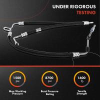 China Lower Power Steering Pressure Line Hose Assembly for BMW 525i 528i 530i for sale