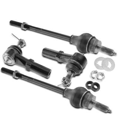 China 4x Front Inner & Outer Tie Rod End for Chevrolet Express 2500 GMC Savana 03-20 for sale