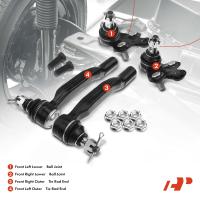 China 4x Front Outer Tie Rod Ends & Front Lower Ball Joint for Toyota Sienna 2004-2010 for sale