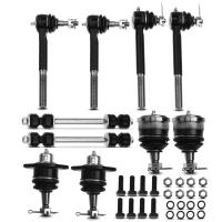 China 10x Front Stabilizer Bar Link Tie Rod End Ball Joints for Chevy Express 1500 GMC for sale