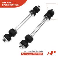 China 10x Front Stabilizer Bar Link Tie Rod End Ball Joints for Chevy Express 1500 GMC for sale