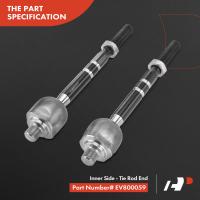 China 2x Inner Tie Rod End for Mercedes-Benz X164 W164 GL350 ML320 ML350 for sale