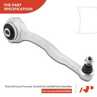 China Front Left Lower Forward Control Arm with Ball Joint for Mercedes-Benz W204 C230 for sale