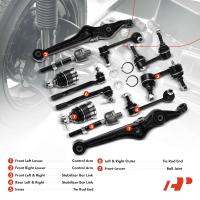 China 12x Front Lower Control Arm with Ball Joint Stabilizer Bar Link for Honda Accord for sale