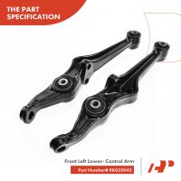 China 12x Front Lower Control Arm with Ball Joint Stabilizer Bar Link for Honda Accord for sale