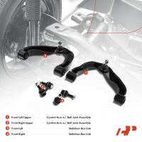 China 4x Front Upper Control Arm with Ball Joint Stabilizer Bar Link for Nissan Xterra for sale