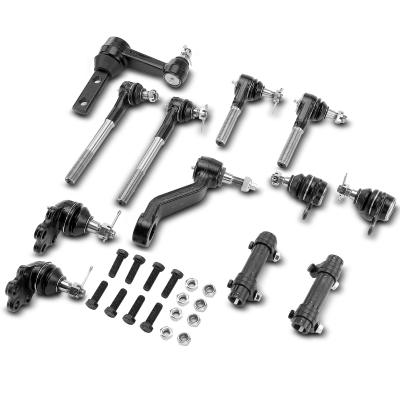 China 12x Front Idler Arm & Pitman Arm Tie Rod End Ball Joint for Dodge Ram 1500 00-01 for sale