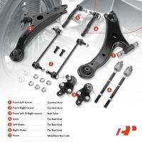 China 10x Front Lower Control Arm Ball Joint Sway Bar Tie Rod for Toyota Camry 02-03 for sale