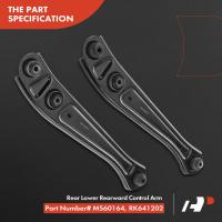 China 2x Rear Lower Rearward Control Arm for Acura EL 1997-2000 Honda Civic 1996-2000 for sale