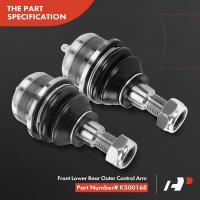 China 2x Front Lower Rear Outer Ball Joint for Mercedes-Benz CLS500 E500 CLS63 AMG for sale