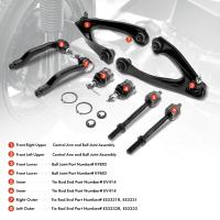 China 8x Front Control Arm with Ball Joint Tie Rod End Link Kit for Honda CR-V 1997-2001 for sale
