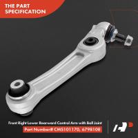 China Front Right Lower Rearward Control Arm with Ball Joint for BMW F01 740i 550i GT for sale