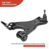 China 10x Front Control Arm with Ball Joint Tie Rod End Link Kit for Buick Enclave Chevy for sale