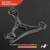 China Front Right Lower Control Arm Assembly for Honda Civic Acura CSX 2006-2011 for sale