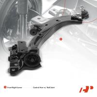 China Front Right Lower Control Arm with Ball Joint for Honda CR-V 2007-2011 for sale