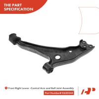 China Front Right Lower Control Arm with Ball Joint for Nissan Quest Mercury Villager for sale