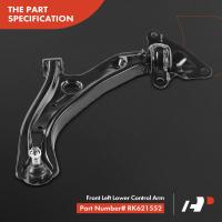 China Front Left Lower Control Arm with Ball Joint for Honda Fit 09-13 Insight 1.5L for sale