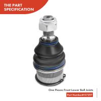China 4x Front Lower & Upper Suspension Ball Joints for Dodge Ram 2500 3500 2000-2002 for sale