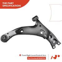China Front Right Lower Control Arm for Toyota Corolla L4 1.6L 1996-1997 L4 1.8L 1998 for sale