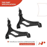 China 2x Front Lower Control Arm with Ball Joint for Volkswagen Touareg Porsche Cayenne for sale