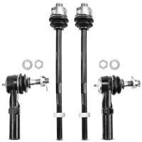 China 4x Inner & Outer Steering Tie Rod End for Chevy Silverado 1500 2500 GMC Sierra for sale